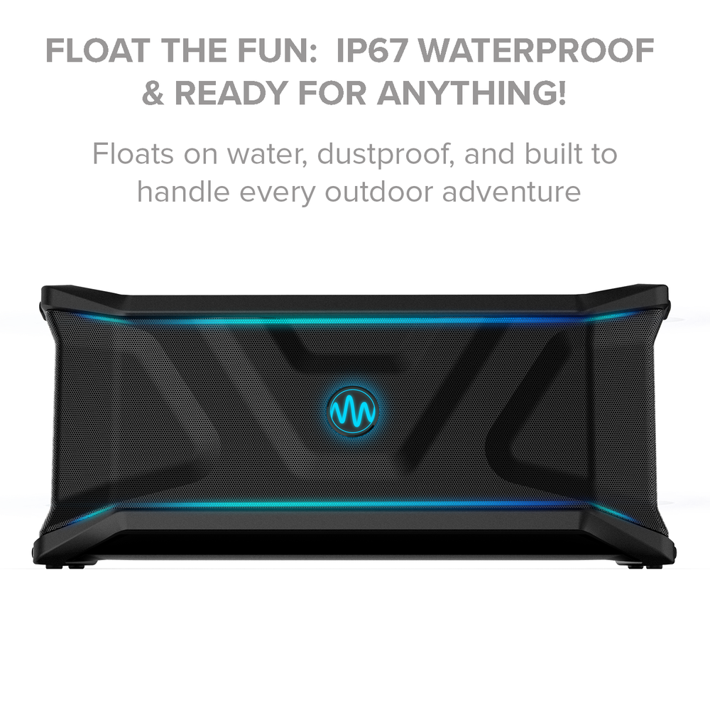 SoundSplash Waterproof Floating Bluetooth Speaker IP67 Pool Audio