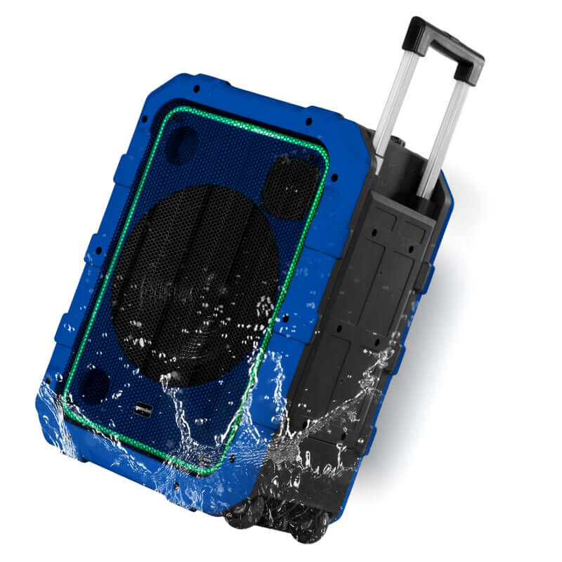 Gemini Sound MPA-2400 Trolley Speaker | Deep Bass & LED Lights